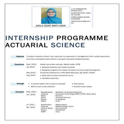 Resume_Internship | PDF
