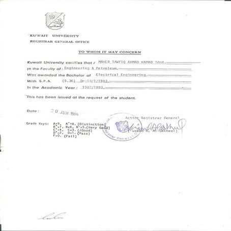 MTA BSC Degree | PDF