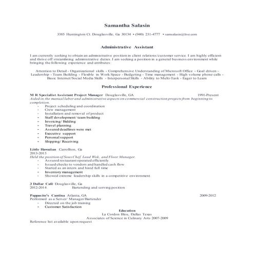 MLE'S RESUME | DOC