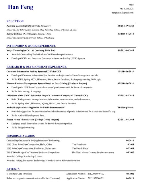 Yan Luo-Resume | PDF
