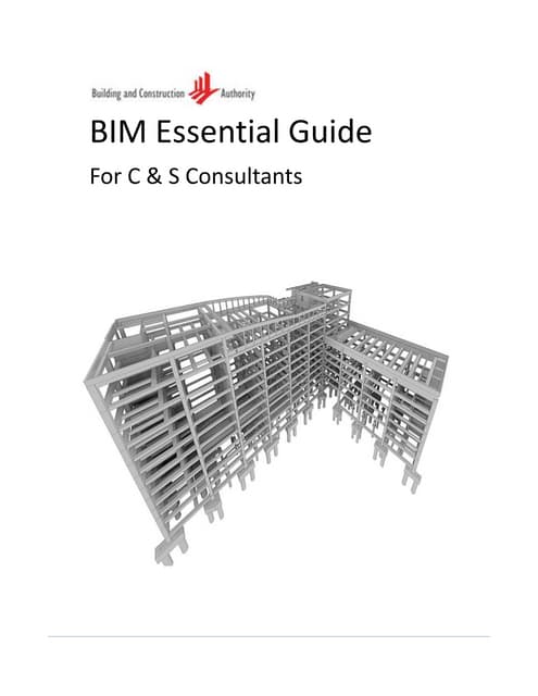 BCA BIM Roadmap | PPT