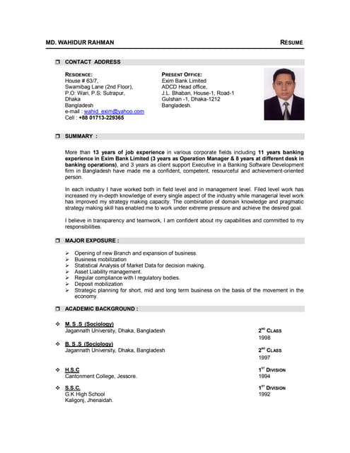 Curruculum Vitae | PDF