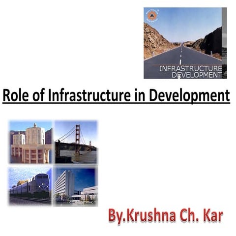 Role of Infrastructure in Development 2 | PPT