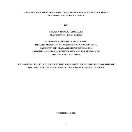 Master's Project Cover page | DOCX