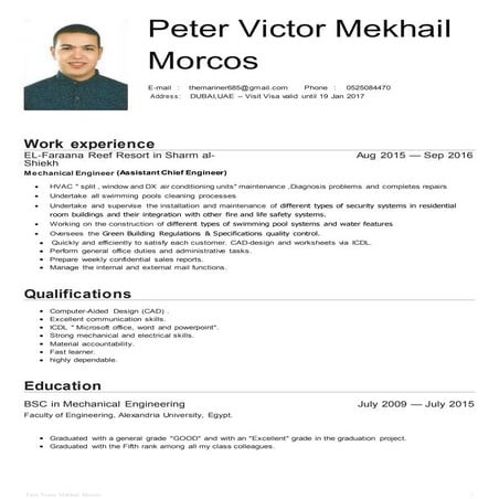 Peter Morcos presentations