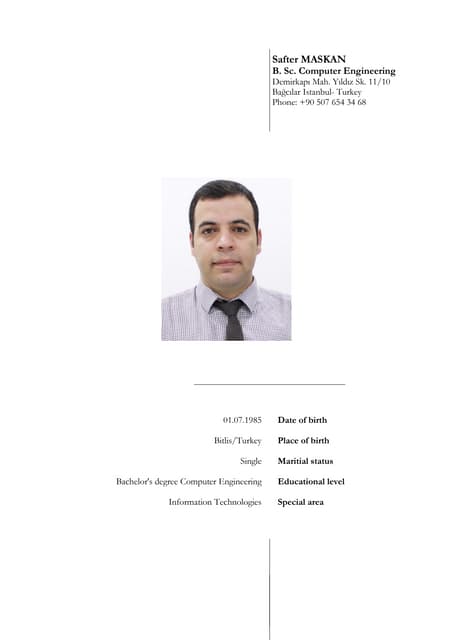 Cv selman guzel_108463682 | PDF