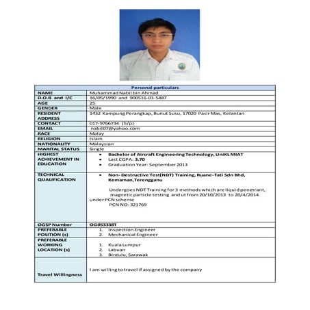 NABIL resume | DOCX