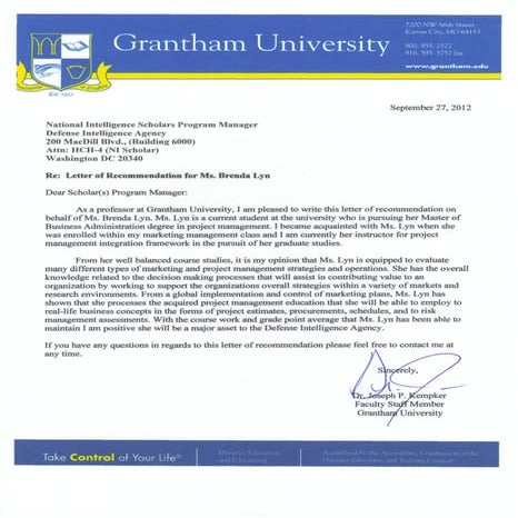 UM Letter | PDF