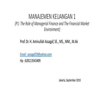49 p1 manajemen keuangan 1_ the role of managerial finance and the ...