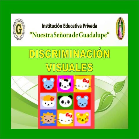 21 razonamiento discriminación visual | PPTX