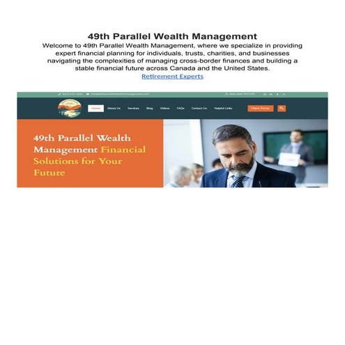 Welcome to 49th Parallel Wealth Manageme | DOCX