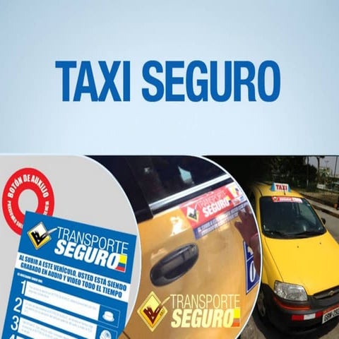 4a. taxi seguro | PPT