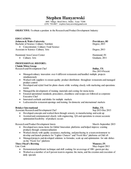 Joseph Quinlan resume | PDF