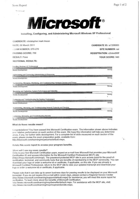 Server 2012 Certification | PDF