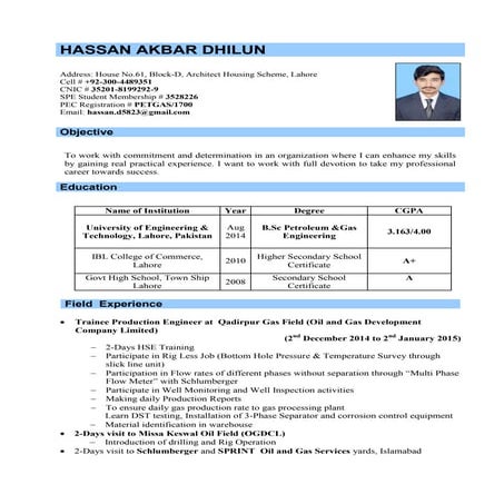 Ali Akbar CV | PDF