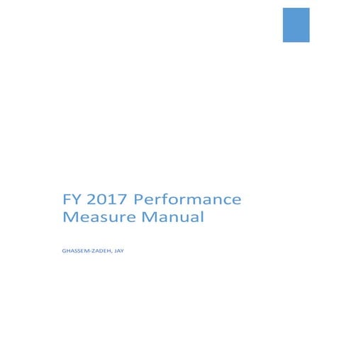 PM Manual JG | PDF