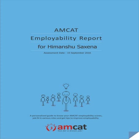 Amcat Certificate | PDF