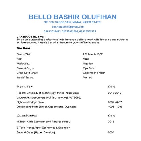BELLO BASHIR CV XXX | DOCX