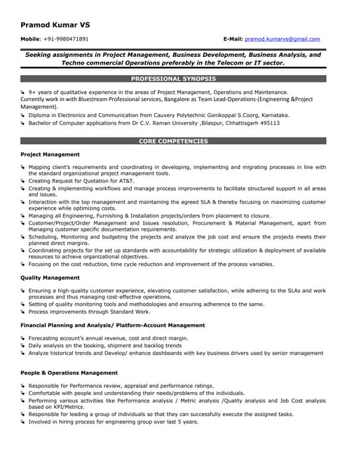 Resume_FLEXCUBE | PDF