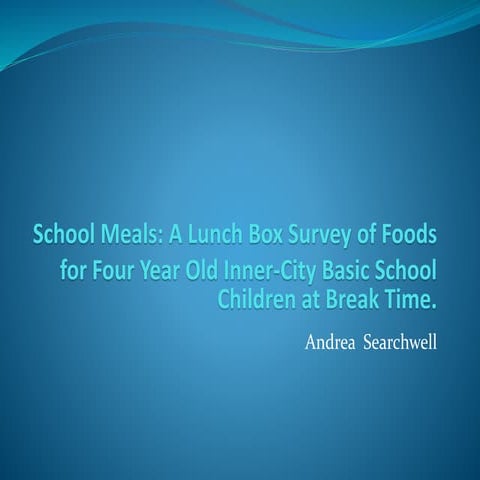 School Meals | PPT