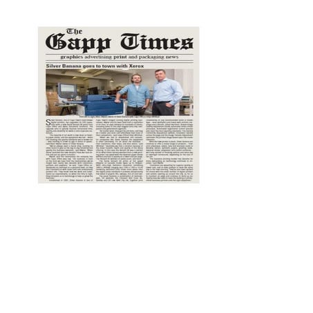 The GAPP, Silver Banana, May 2016 | PDF