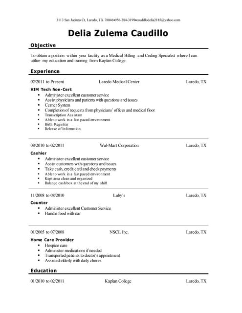 Resume 2 | DOCX