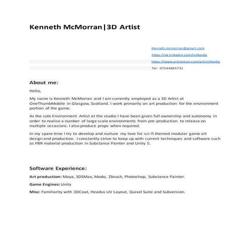 CV Alessandro Nicchi | PDF