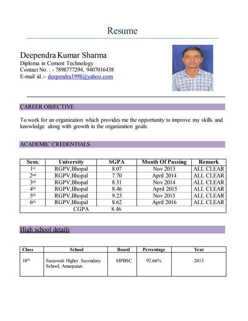 Suraj RESUME | PDF