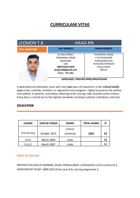 Ajmal ck cv new | PDF