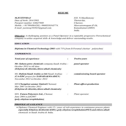 resume for panel or field operation. | DOCX