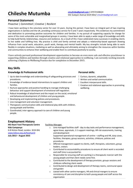 Tabitha Grasing Resume 2015 | PDF