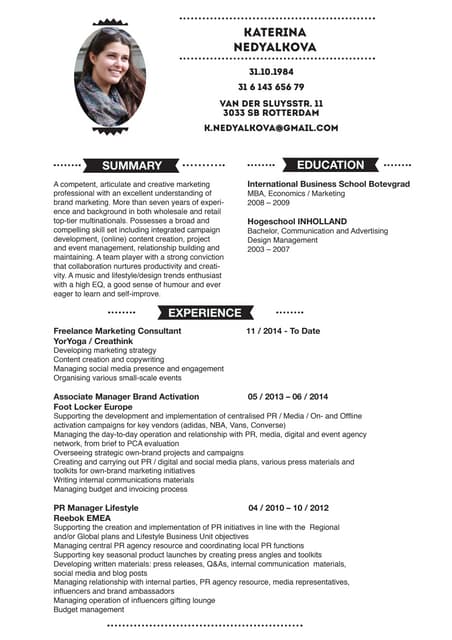 Daniel aldridge cv (final) | PDF