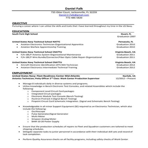 Daniel Falk Resume ELEC-REL | DOCX