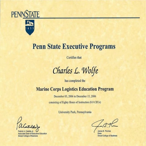 PennState-MCLEP 15Dec2006 | PDF