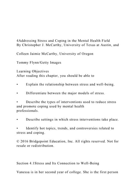 Rethinking Stress | DOCX