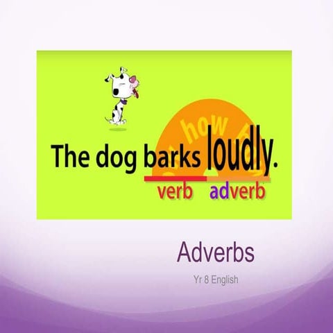 4 adverbs | PPTX