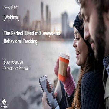 Verto Analytics_Smart Poll_WebinarPres-1-26-17-FINAL (002) | PDF