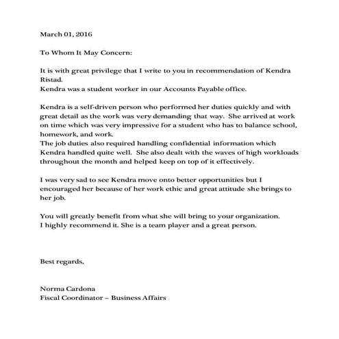 Letter of Rec 1 | DOCX