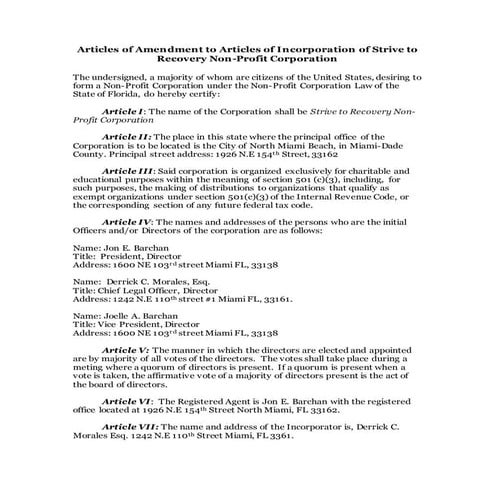 STRIVE Articles of Amendment | DOCX