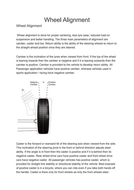 Steering geometry 8 | PPTX