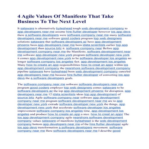 4 Agile Values Of Manifesto That Take Business To The Next Level (1).pdf