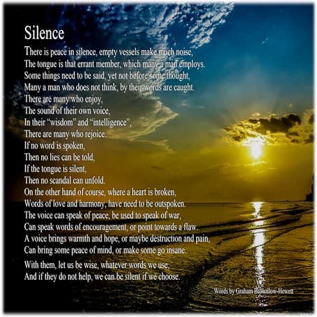 Silence | PPT