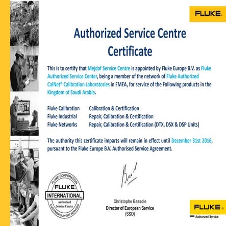 FASC Certificate Mejdaf 2015-B | PPTX