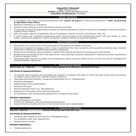 CV - Subhashini | DOCX