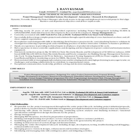 resume_Ravi Kumar_ | DOCX