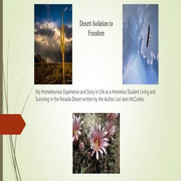 Desert Isolation To Freedom | PPT