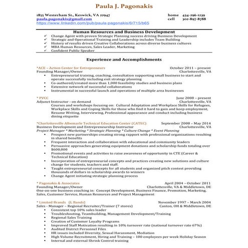 Paula resume - HRBDPDF | PDF