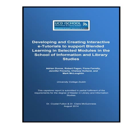 Developing and Creating Interactive e-Tutorials | PDF