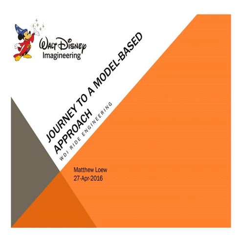 Journey to a Model-based Approach | PPT