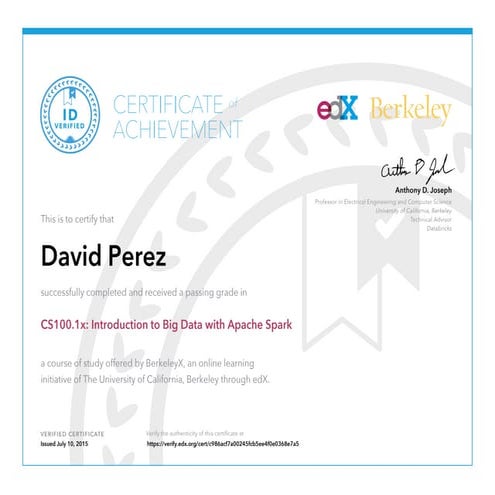 Certificate | PDF | Technology & Computing